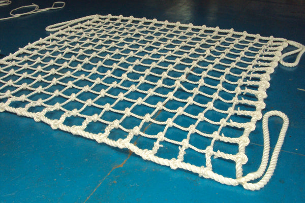 2 Tonne Safe Working Load SWL Cargo Lifting Net to BS 6756:1986 ...